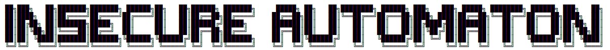 ANSI Shadow ASCII art logo – Insecure Automaton